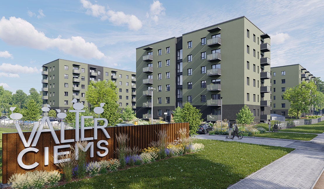 Jaunais projekts Dreiliņos "Valterciems" - Bonava - Bonava